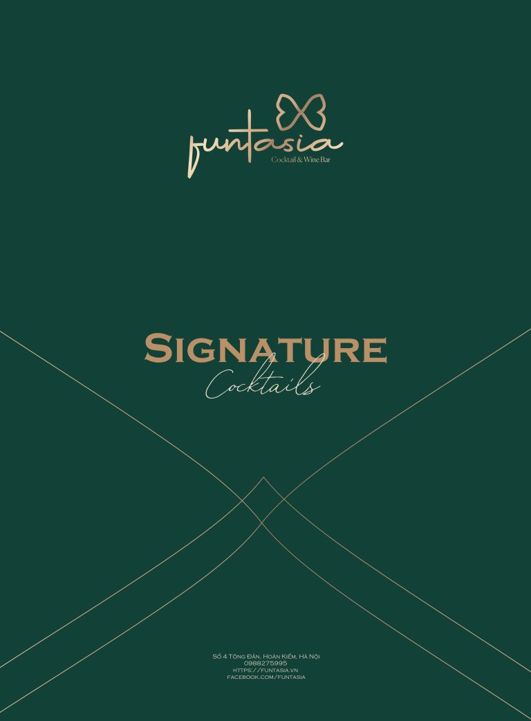 Signature Cocktails - Funtasia Cocktail & Wine Bar